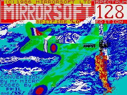 Screenshot of Spitfire '40 (ZX Spectrum, 1985) - MobyGames