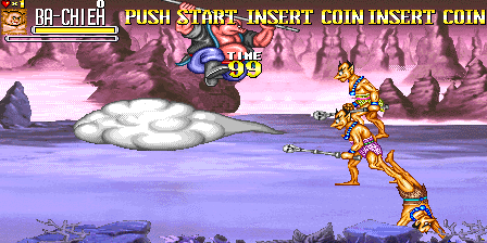 Screenshot of Oriental Legend (Arcade, 1997) - MobyGames