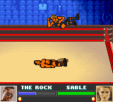 Screenshot of WWF Attitude (Game Boy Color, 1999) - MobyGames