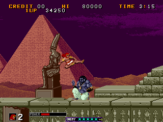 Screenshot of Big Karnak (Arcade, 1991) - MobyGames
