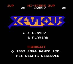 Screenshot of Xevious (NES, 1982) - MobyGames