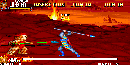 Screenshot of Oriental Legend (Arcade, 1997) - MobyGames