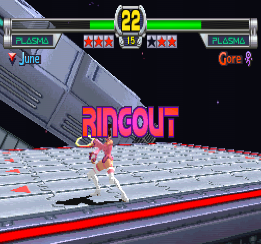 Screenshot of Star Gladiator: Episode:I - Final Crusade (PlayStation ...