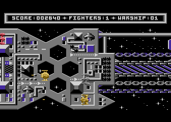 Screenshot of Mirax Force (Atari 8-bit, 1987) - MobyGames