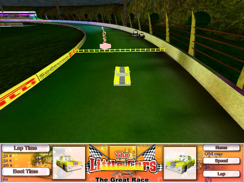 Screenshot of The Little Cars in the Great Race (Windows, 2008) - MobyGames