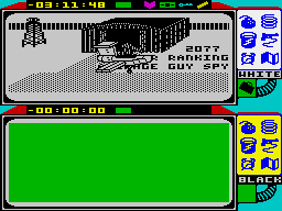 Screenshot of Spy vs Spy (ZX Spectrum, 1984) - MobyGames