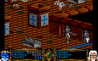 Screenshot of Gauntlet III: The Final Quest (Amiga, 1991) - MobyGames