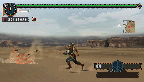 Screenshot of Monster Hunter: Freedom 2 (PSP, 2007) - MobyGames