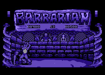 Screenshot of Death Sword (Atari 8-bit, 1987) - MobyGames