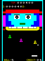Screenshot of Monkey Magic (Arcade, 1979) - MobyGames