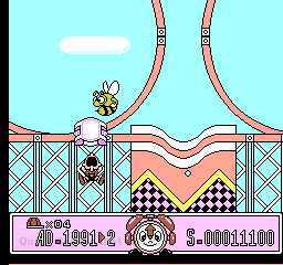 Screenshot of Time Zone (NES, 1991) - MobyGames
