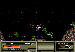 Screenshot of Target Earth (Genesis, 1990) - MobyGames
