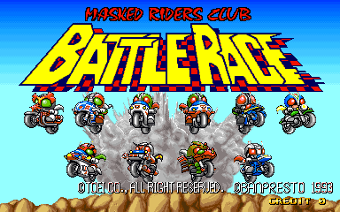 Masked Riders Club: Battle Race (1993) - MobyGames