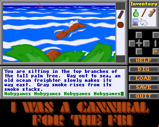 Screenshot of I was a Cannibal for the FBI (Amiga, 1991) - MobyGames