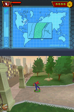 Screenshot of Spider-Man: Friend or Foe (Nintendo DS, 2007) - MobyGames