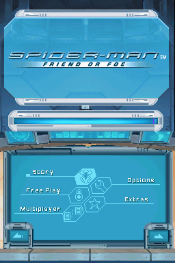 Screenshot of Spider-Man: Friend or Foe (Nintendo DS, 2007) - MobyGames