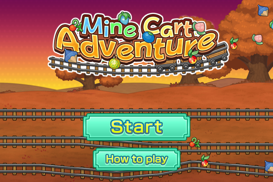 Screenshot of Mine Cart Adventure (Browser, 2014) - MobyGames
