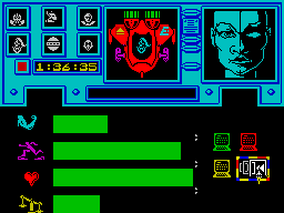 Screenshot of Shadowfire (ZX Spectrum, 1985) - MobyGames