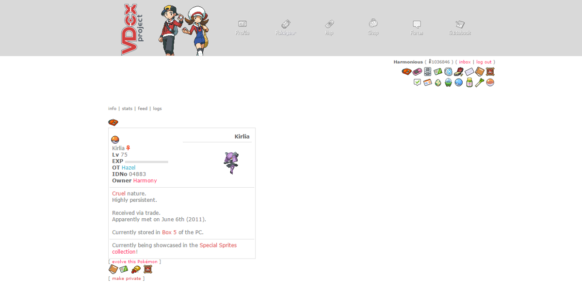 Screenshot of VDex Project (Browser, 2009) - MobyGames
