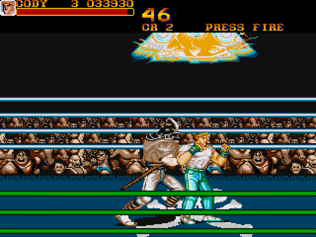 Screenshot of Final Fight (Amiga, 1989) - MobyGames