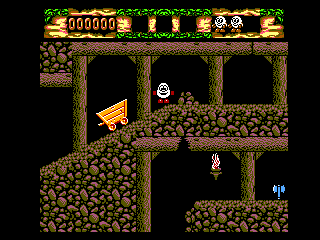 Screenshot of The Fantastic Adventures of Dizzy (SEGA Master System ...