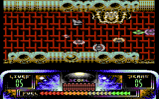 Screenshot of Lethal Zone (Commodore 64, 1991) - MobyGames