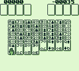 Screenshot of Solitaire FunPak (Game Boy, 1994) - MobyGames