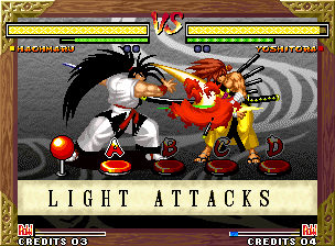 Screenshot of Samurai Shodown V (Neo Geo, 2003) - MobyGames