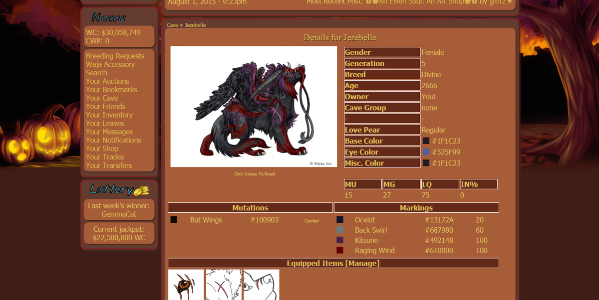 Screenshot of Wajas (Browser, 2006) - MobyGames