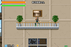 Screenshot of Ninja Five-O (Game Boy Advance, 2003) - MobyGames