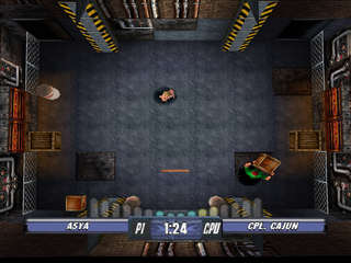 Screenshot of WCW Backstage Assault (PlayStation, 2000) - MobyGames