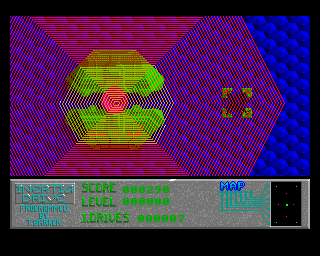 Screenshot of Inertia Drive (Amiga, 1987) - MobyGames