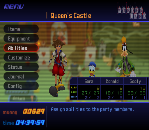 Screenshot of Kingdom Hearts (PlayStation 2, 2002) - MobyGames