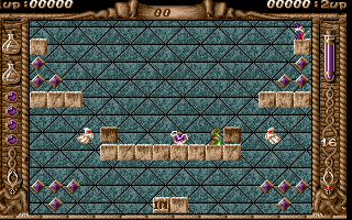 Screenshot of Spherical (Amiga, 1989) - MobyGames