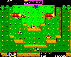 Screenshot of Do! Run Run (Arcade, 1984) - MobyGames