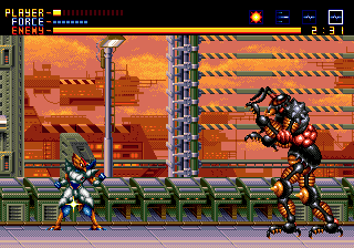 Screenshot of Alien Soldier (Genesis, 1995) - MobyGames