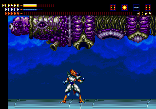 Screenshot of Alien Soldier (Genesis, 1995) - MobyGames