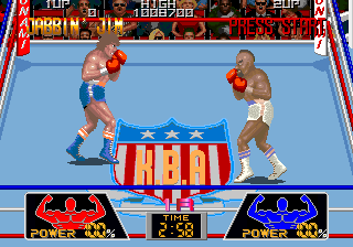 Screenshot of The Final Round (Arcade, 1988) - MobyGames