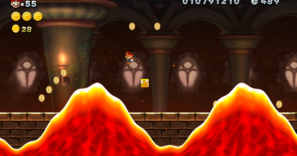 Screenshot of New Super Mario Bros. U (Wii U, 2012) - MobyGames