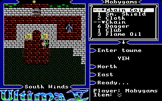 Screenshot of Ultima V: Warriors of Destiny (Amiga, 1988) - MobyGames