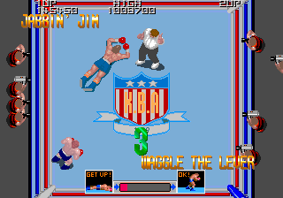 Screenshot of The Final Round (Arcade, 1988) - MobyGames