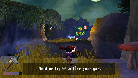 Screenshot of Death Jr. II: Root of Evil (PSP, 2006) - MobyGames