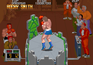 Screenshot of The Final Round (Arcade, 1988) - MobyGames