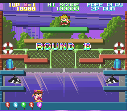 Screenshot of Chip Chan Kick! (PC-FX, 1996) - MobyGames