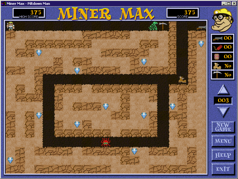Screenshot of Miner Max (Windows, 2002) - MobyGames