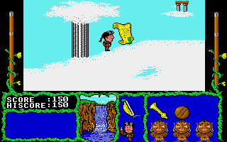 Screenshot of Cosmic Relief: Prof. Renegade to the Rescue (Amiga, 1987) - MobyGames