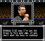 Screenshot of WWF Wrestlemania 2000 (Game Boy Color, 1999) - MobyGames