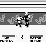 Screenshot of WWF King of the Ring (Game Boy, 1993) - MobyGames