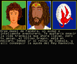 Screenshot of Dragonworld (MSX, 1984) - MobyGames