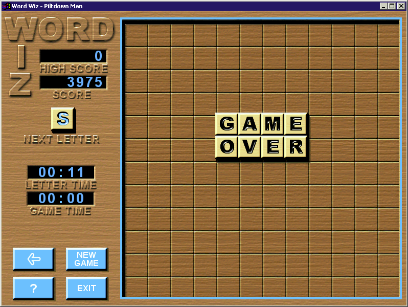 Screenshot of Word Wiz (Windows, 2000) - MobyGames